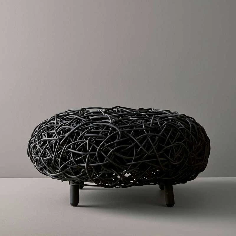 Cane-line LOOP Rattan Hocker / Couchtisch